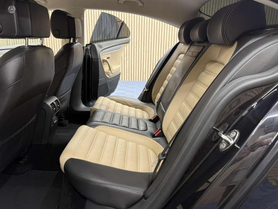 Black Volkswagen CC / Passat CC 2012 in Marijampole, with an engine capacity of 1.97 L and mileage of 245 thousand km for 7900 €, photo 17 on AUTOMOTO.COM.LV
