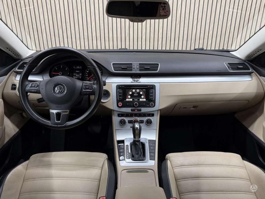 Black Volkswagen CC / Passat CC 2012 in Marijampole, with an engine capacity of 1.97 L and mileage of 245 thousand km for 7900 €, photo 21 on AUTOMOTO.COM.LV
