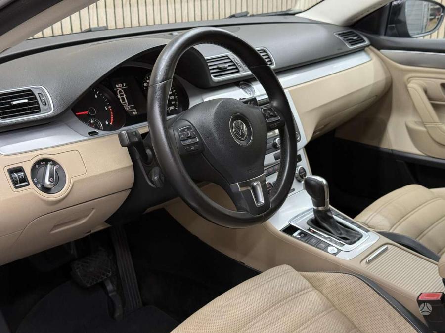 Black Volkswagen CC / Passat CC 2012 in Marijampole, with an engine capacity of 1.97 L and mileage of 245 thousand km for 7900 €, photo 22 on AUTOMOTO.COM.LV