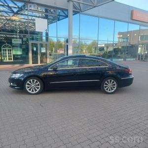 Black Volkswagen CC / Passat CC 2012 in Riga, with an engine capacity of 2.00 L and mileage of 317 thousand km for 6299 €, photo 6 on AUTOMOTO.COM.LV