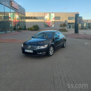 Black Volkswagen CC / Passat CC 2012 in Riga, with an engine capacity of 2.00 L and mileage of 317 thousand km for 6299 €, photo 7 on AUTOMOTO.COM.LV