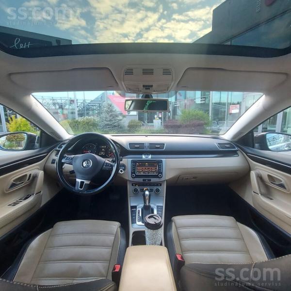 Черный Фольксваген CC / Passat CC 2012 в Рига, объемом двигателя 2.00 л и пробегом 317 тыс. км за 6299 €, фото 8 на AUTOMOTO.COM.LV