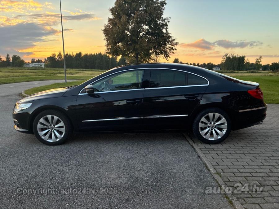Black Volkswagen CC / Passat CC 2012 in Tallinn, with an engine capacity of 1.80 L and mileage of 310 thousand km for 4400 €, photo 5 on AUTOMOTO.COM.LV
