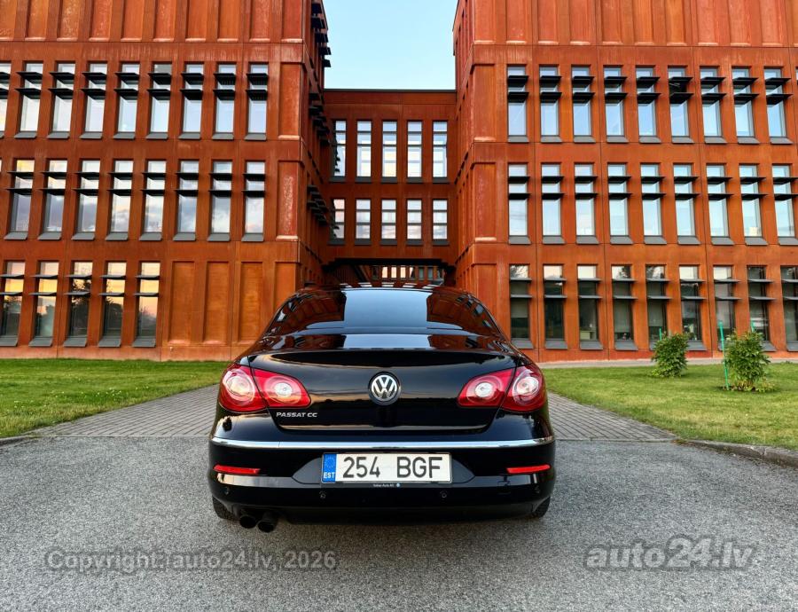 Black Volkswagen CC / Passat CC 2012 in Tallinn, with an engine capacity of 1.80 L and mileage of 310 thousand km for 4400 €, photo 7 on AUTOMOTO.COM.LV