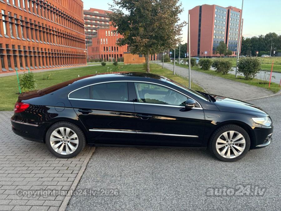 Black Volkswagen CC / Passat CC 2012 in Tallinn, with an engine capacity of 1.80 L and mileage of 310 thousand km for 4400 €, photo 10 on AUTOMOTO.COM.LV