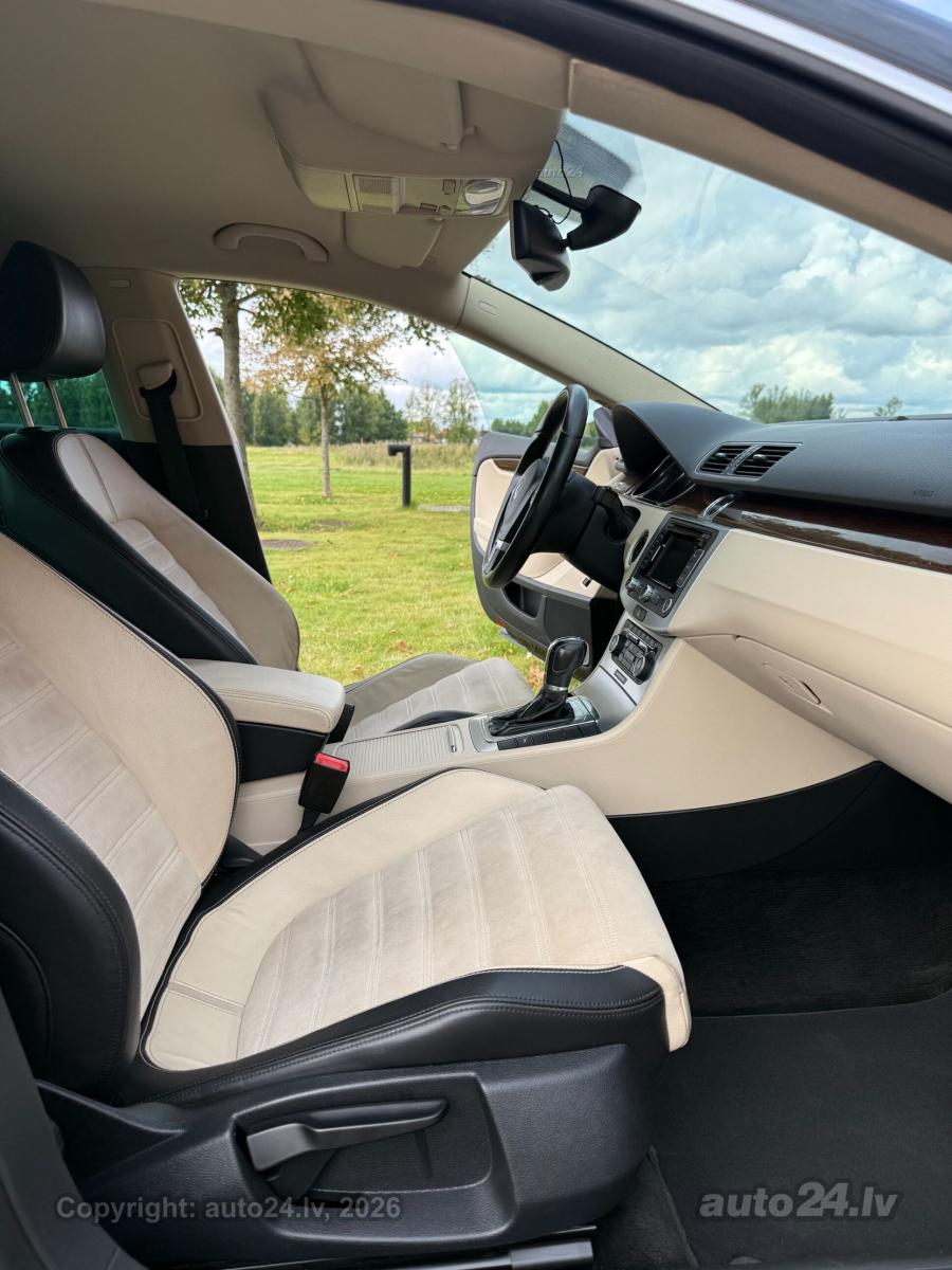 Black Volkswagen CC / Passat CC 2012 in Tallinn, with an engine capacity of 1.80 L and mileage of 310 thousand km for 4400 €, photo 13 on AUTOMOTO.COM.LV