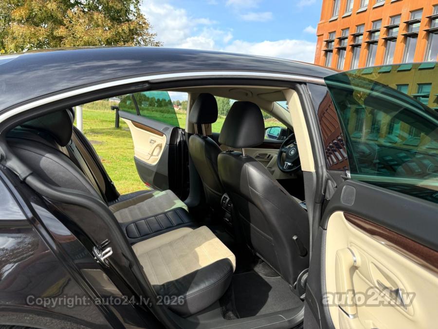 Black Volkswagen CC / Passat CC 2012 in Tallinn, with an engine capacity of 1.80 L and mileage of 310 thousand km for 4400 €, photo 15 on AUTOMOTO.COM.LV