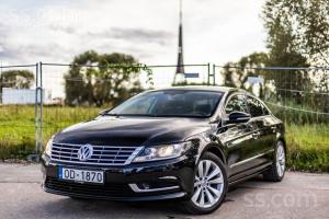 Black Volkswagen CC / Passat CC 2012 in Riga, with an engine capacity of 2.00 L and mileage of 254 thousand km for 6990 €, photo  on AUTOMOTO.COM.LV