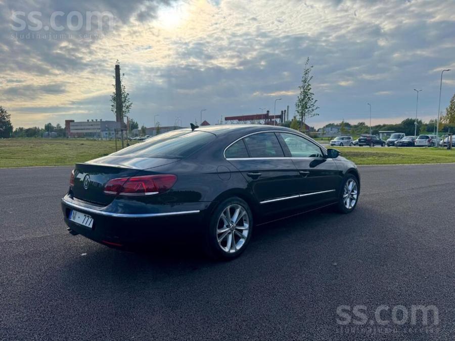 Черный Фольксваген CC / Passat CC 2012 в Елгава, объемом двигателя 1.80 л и пробегом 155 тыс. км за 10400 €, фото 5 на AUTOMOTO.COM.LV