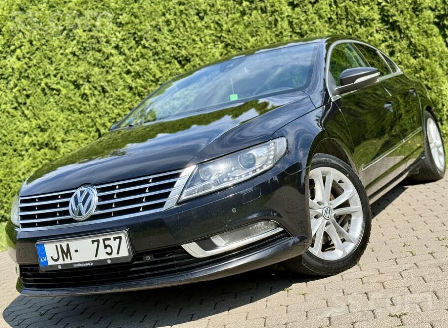 Melns Volkswagen CC / Passat CC 2013 Rīga, ar dzinēja tilpumu 2.00 L un nobraukumu 0 tūkst. km par 4490 €, foto 1 vietnē AUTOMOTO.COM.LV
