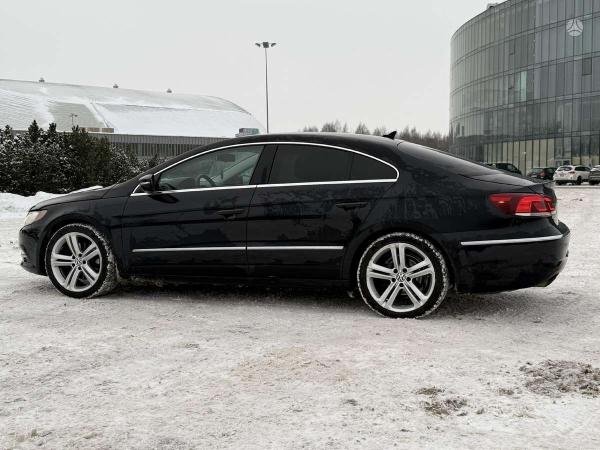 Black Volkswagen CC / Passat CC 2013 in Siauliai, with an engine capacity of 2.00 L and mileage of 270 thousand km for 6500 €, photo 5 on AUTOMOTO.COM.LV