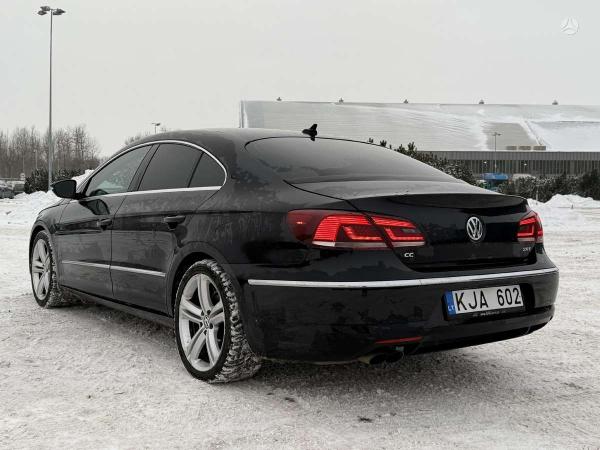 Black Volkswagen CC / Passat CC 2013 in Siauliai, with an engine capacity of 2.00 L and mileage of 270 thousand km for 6500 €, photo 6 on AUTOMOTO.COM.LV