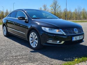 Melns Volkswagen CC / Passat CC 2013 Tallina, ar dzinēja tilpumu 2.00 L un nobraukumu 183 tūkst. km par 9899 €, foto  vietnē AUTOMOTO.COM.LV