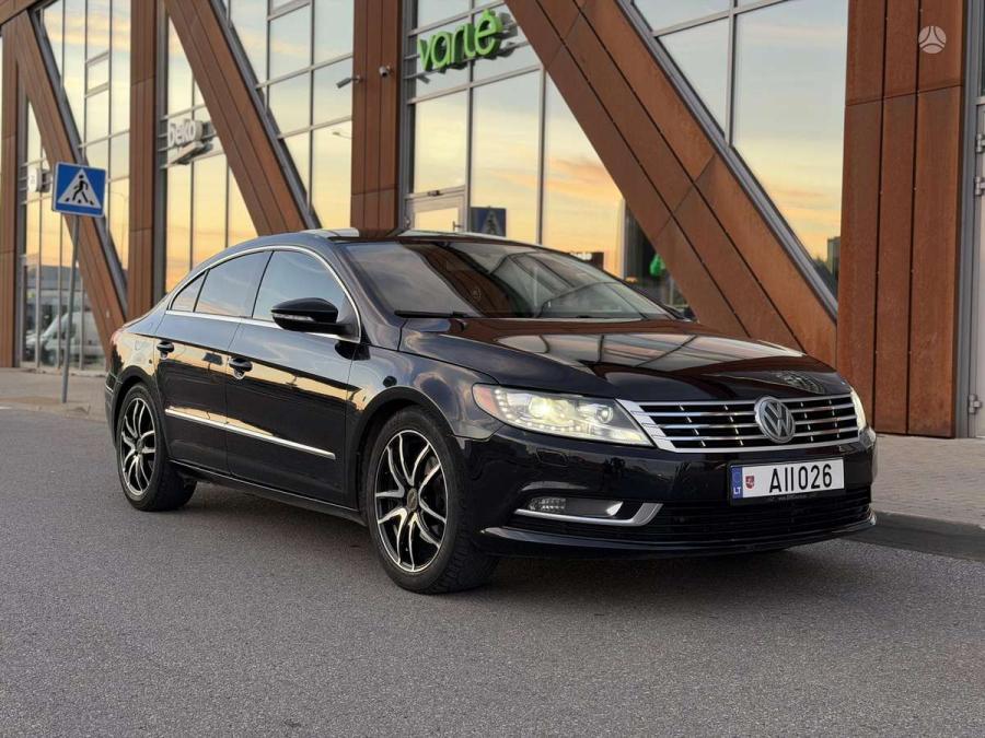 Черный Фольксваген CC / Passat CC 2013 в Вильнюс, объемом двигателя 1.98 л и пробегом 200 тыс. км за 4999 €, фото 1 на AUTOMOTO.COM.LV