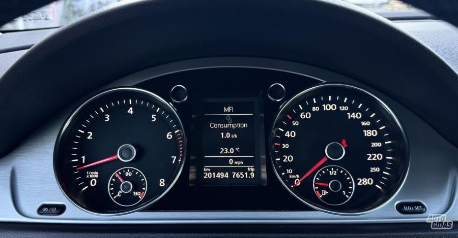 Black Volkswagen CC / Passat CC 2013 in Radviliskis, with an engine capacity of 1.40 L and mileage of 201 thousand km for 7650 €, photo 20 on AUTOMOTO.COM.LV