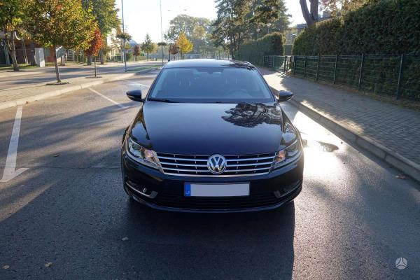 Black Volkswagen CC / Passat CC 2013 in Klaipeda, with an engine capacity of 1.97 L and mileage of 244 thousand km for 8500 €, photo 1 on AUTOMOTO.COM.LV