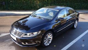 Black Volkswagen CC / Passat CC 2013 in Klaipeda, with an engine capacity of 1.97 L and mileage of 244 thousand km for 8500 €, photo 5 on AUTOMOTO.COM.LV