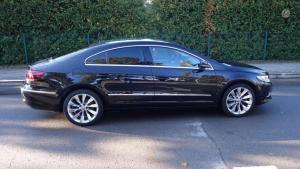 Black Volkswagen CC / Passat CC 2013 in Klaipeda, with an engine capacity of 1.97 L and mileage of 244 thousand km for 8500 €, photo 6 on AUTOMOTO.COM.LV