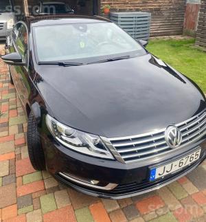 Black Volkswagen CC / Passat CC 2013 in Riga, with an engine capacity of 2.00 L and mileage of 269 thousand km for 6900 €, photo 9 on AUTOMOTO.COM.LV