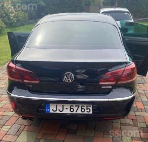 Black Volkswagen CC / Passat CC 2013 in Riga, with an engine capacity of 2.00 L and mileage of 269 thousand km for 6900 €, photo 10 on AUTOMOTO.COM.LV