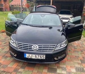 Black Volkswagen CC / Passat CC 2013 in Riga, with an engine capacity of 2.00 L and mileage of 269 thousand km for 6900 €, photo 12 on AUTOMOTO.COM.LV