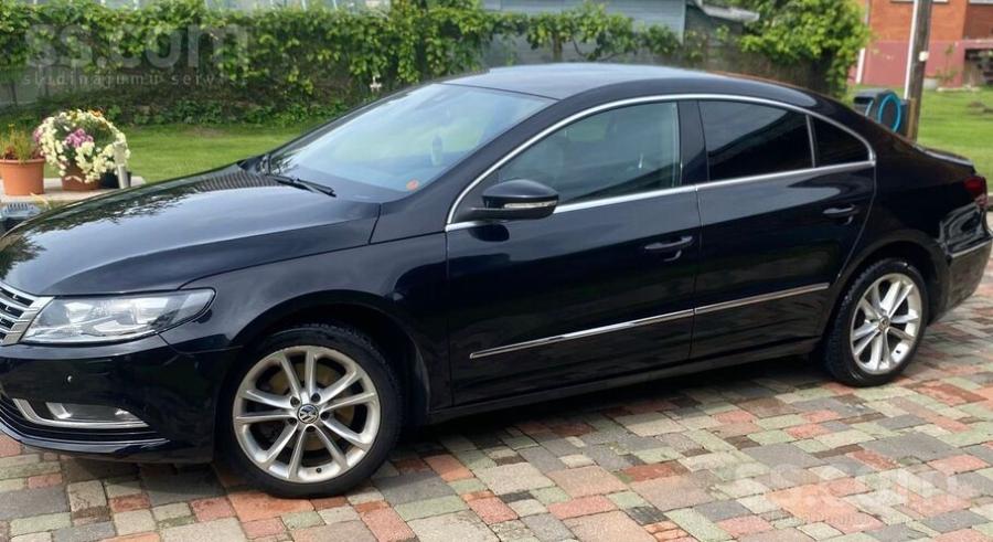 Black Volkswagen CC / Passat CC 2013 in Riga, with an engine capacity of 2.00 L and mileage of 269 thousand km for 6900 €, photo 14 on AUTOMOTO.COM.LV