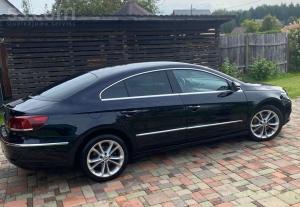 Black Volkswagen CC / Passat CC 2013 in Riga, with an engine capacity of 2.00 L and mileage of 269 thousand km for 6900 €, photo 16 on AUTOMOTO.COM.LV