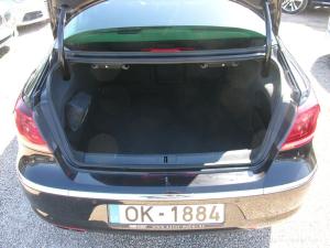 Black Volkswagen CC / Passat CC 2014 in Riga, with an engine capacity of 1.40 L and mileage of 117 thousand km for 8900 €, photo 6 on AUTOMOTO.COM.LV