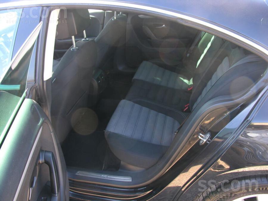 Black Volkswagen CC / Passat CC 2014 in Riga, with an engine capacity of 1.40 L and mileage of 117 thousand km for 8900 €, photo 9 on AUTOMOTO.COM.LV