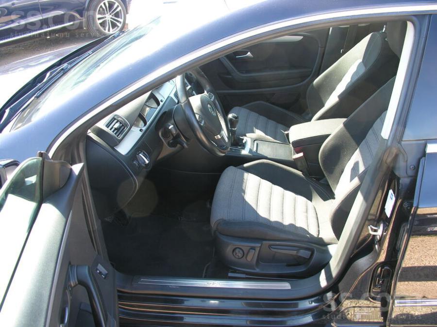 Black Volkswagen CC / Passat CC 2014 in Riga, with an engine capacity of 1.40 L and mileage of 117 thousand km for 8900 €, photo 10 on AUTOMOTO.COM.LV
