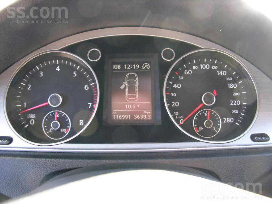 Black Volkswagen CC / Passat CC 2014 in Riga, with an engine capacity of 1.40 L and mileage of 117 thousand km for 8900 €, photo 12 on AUTOMOTO.COM.LV