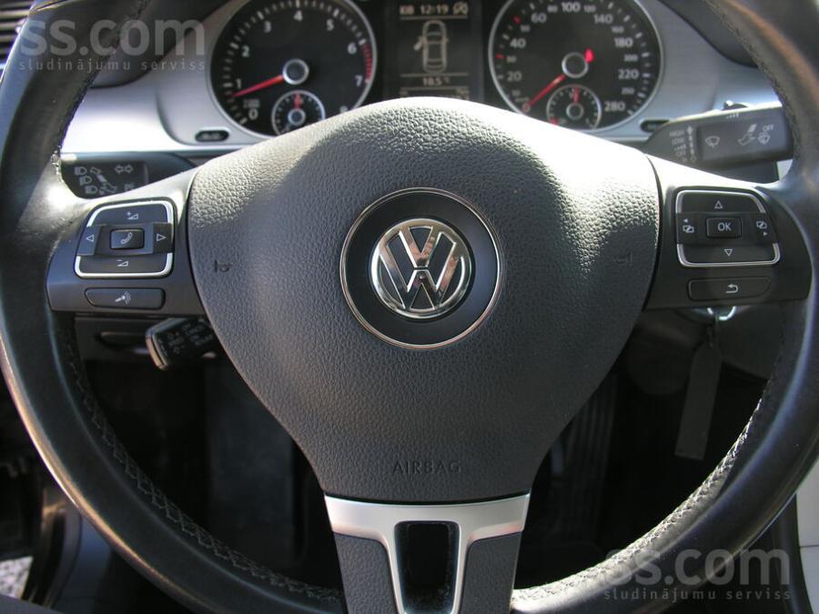 Black Volkswagen CC / Passat CC 2014 in Riga, with an engine capacity of 1.40 L and mileage of 117 thousand km for 8900 €, photo 13 on AUTOMOTO.COM.LV