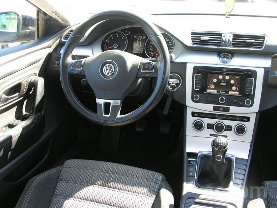 Black Volkswagen CC / Passat CC 2014 in Riga, with an engine capacity of 1.40 L and mileage of 117 thousand km for 8900 €, photo 17 on AUTOMOTO.COM.LV