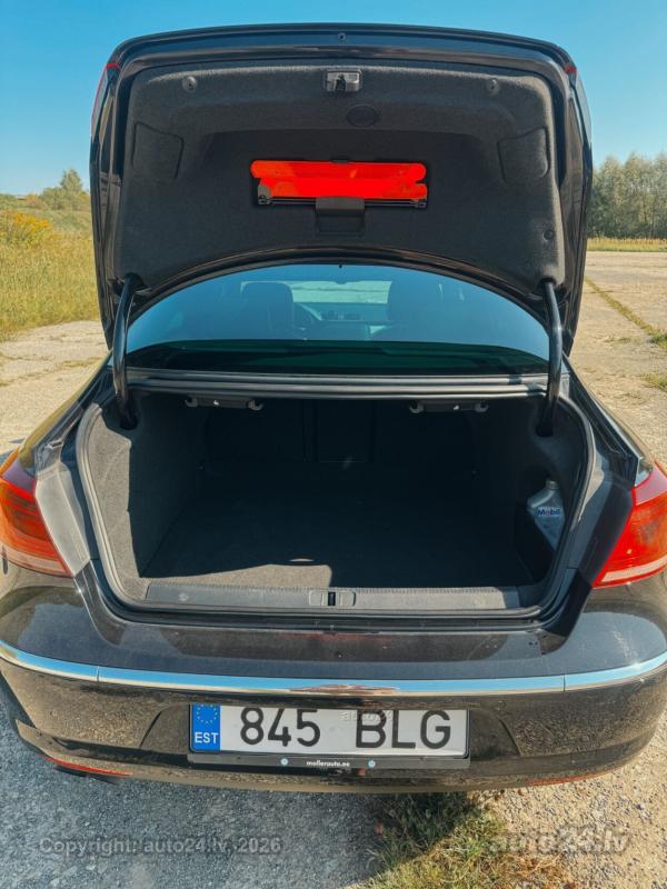 Black Volkswagen CC / Passat CC 2014 in Tartu, with an engine capacity of 2.00 L and mileage of 245 thousand km for 9000 €, photo 5 on AUTOMOTO.COM.LV