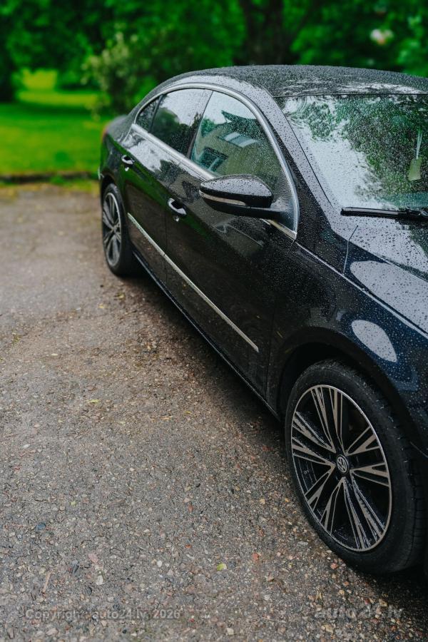 Black Volkswagen CC / Passat CC 2014 in Tartu, with an engine capacity of 2.00 L and mileage of 245 thousand km for 9000 €, photo 6 on AUTOMOTO.COM.LV