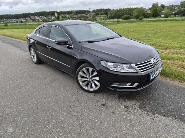 Черный Фольксваген CC / Passat CC 2014 в Вильнюс, объемом двигателя 1.97 л и пробегом 299 тыс. км за 6500 €, фото 1 на AUTOMOTO.COM.LV