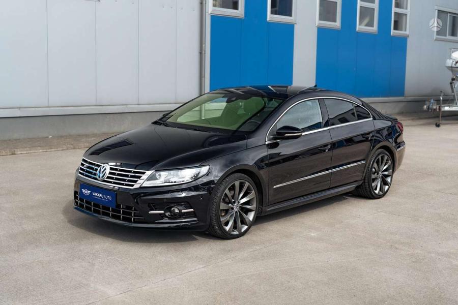 Черный Фольксваген CC / Passat CC 2014 в Клайпеда, объемом двигателя 2.00 л и пробегом 200 тыс. км за 9200 €, фото 5 на AUTOMOTO.COM.LV