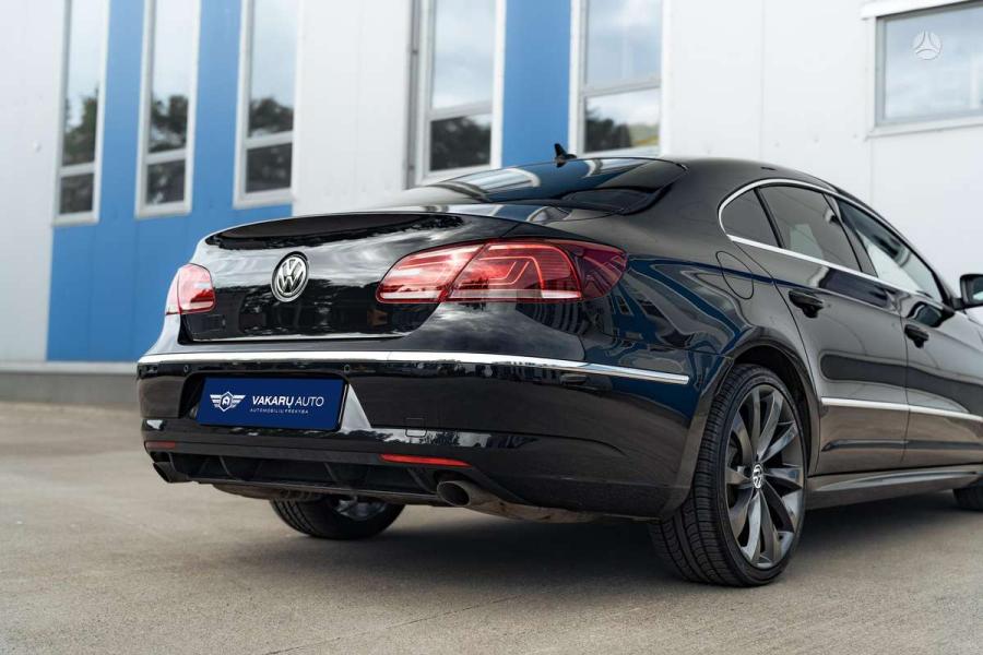 Черный Фольксваген CC / Passat CC 2014 в Клайпеда, объемом двигателя 2.00 л и пробегом 200 тыс. км за 9200 €, фото 8 на AUTOMOTO.COM.LV