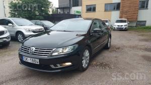 Melns Volkswagen CC / Passat CC 2014 Daugavpils, ar dzinēja tilpumu 1.40 L un nobraukumu 0 tūkst. km par 8600 €, foto  vietnē AUTOMOTO.COM.LV