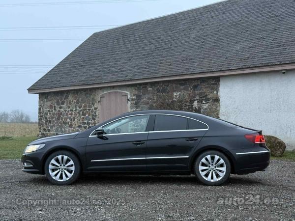 Black Volkswagen CC / Passat CC 2015 in Tallinn, with an engine capacity of 1.40 L and mileage of 245 thousand km for 7400 €, photo 3 on AUTOMOTO.COM.LV