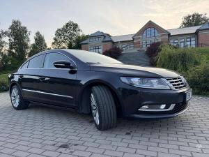 Melns Volkswagen CC / Passat CC 2015 Viļņa, ar dzinēja tilpumu 1.40 L un nobraukumu 315 tūkst. km par 5900 €, foto  vietnē AUTOMOTO.COM.LV