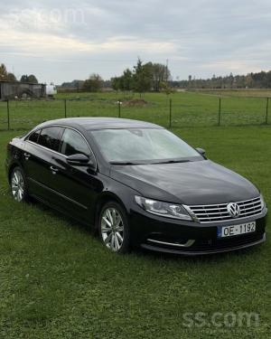 Black Volkswagen CC / Passat CC 2015 in Riga, with an engine capacity of 2.00 L and mileage of 231 thousand km for 7500 €, photo 11 on AUTOMOTO.COM.LV