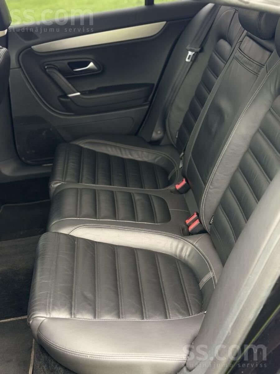 Black Volkswagen CC / Passat CC 2015 in Riga, with an engine capacity of 2.00 L and mileage of 231 thousand km for 7500 €, photo 16 on AUTOMOTO.COM.LV