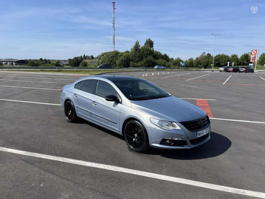 Blue Volkswagen CC / Passat CC 2010 in Plunge, with an engine capacity of 2.00 L and mileage of 293 thousand km for 5499 €, photo 3 on AUTOMOTO.COM.LV