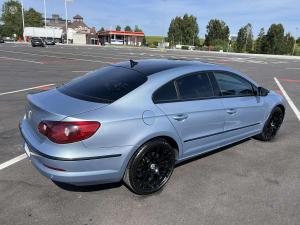 Blue Volkswagen CC / Passat CC 2010 in Plunge, with an engine capacity of 2.00 L and mileage of 293 thousand km for 5499 €, photo 4 on AUTOMOTO.COM.LV