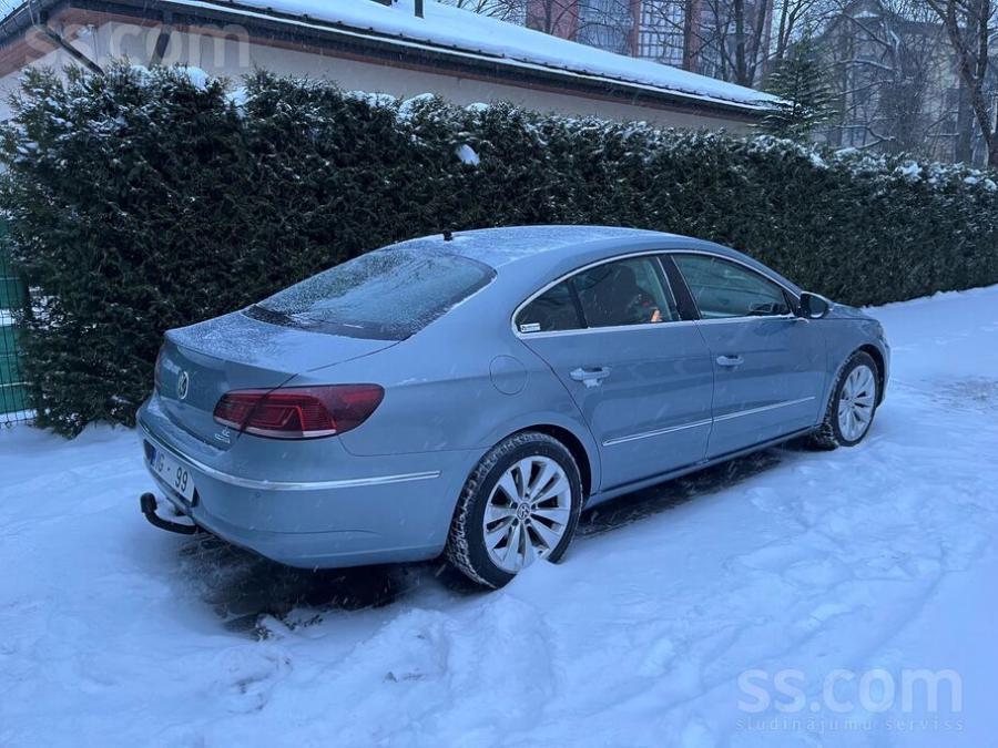Синий Фольксваген CC / Passat CC 2012 в Рига, объемом двигателя 2.00 л и пробегом 0 тыс. км за 8500 €, фото 3 на AUTOMOTO.COM.LV