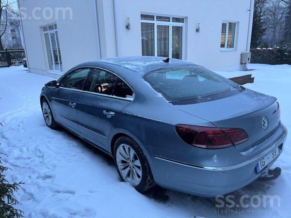 Blue Volkswagen CC / Passat CC 2012 in Riga, with an engine capacity of 2.00 L and mileage of 0 thousand km for 8500 €, photo 3 on AUTOMOTO.COM.LV