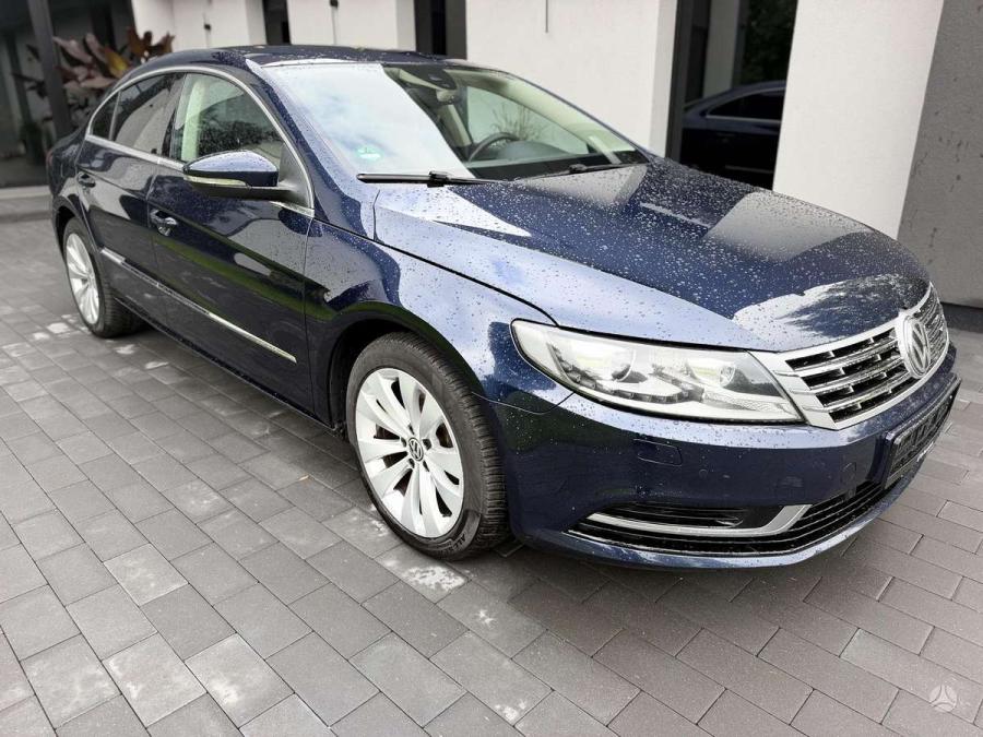 Blue Volkswagen CC / Passat CC 2013 in Kazlu Ruda, with an engine capacity of 2.00 L and mileage of 202 thousand km for 7999 €, photo 3 on AUTOMOTO.COM.LV