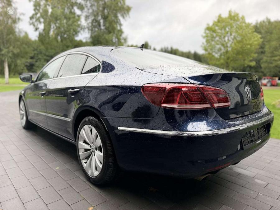 Blue Volkswagen CC / Passat CC 2013 in Kazlu Ruda, with an engine capacity of 2.00 L and mileage of 202 thousand km for 7999 €, photo 5 on AUTOMOTO.COM.LV