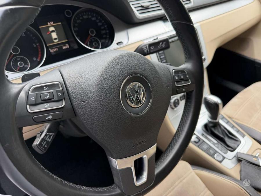 Blue Volkswagen CC / Passat CC 2013 in Kazlu Ruda, with an engine capacity of 2.00 L and mileage of 202 thousand km for 7999 €, photo 8 on AUTOMOTO.COM.LV